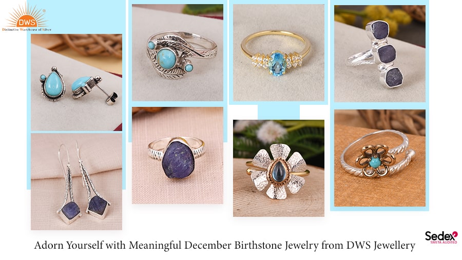 December Birthstone Jewelry: Discover at DWS Jewellery