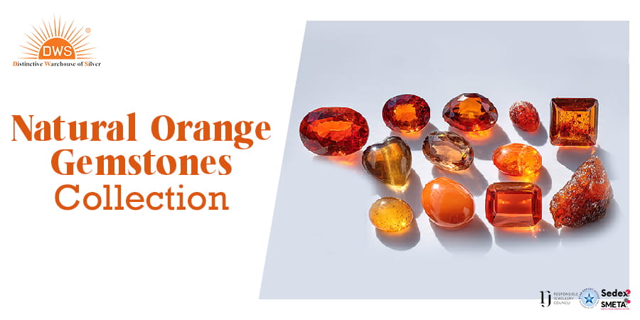 Natural Orange Gemstones: Fiery Crystals Complete List